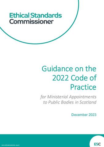 Statutory Guidance on Application of the 2022 Code of Practice ...
